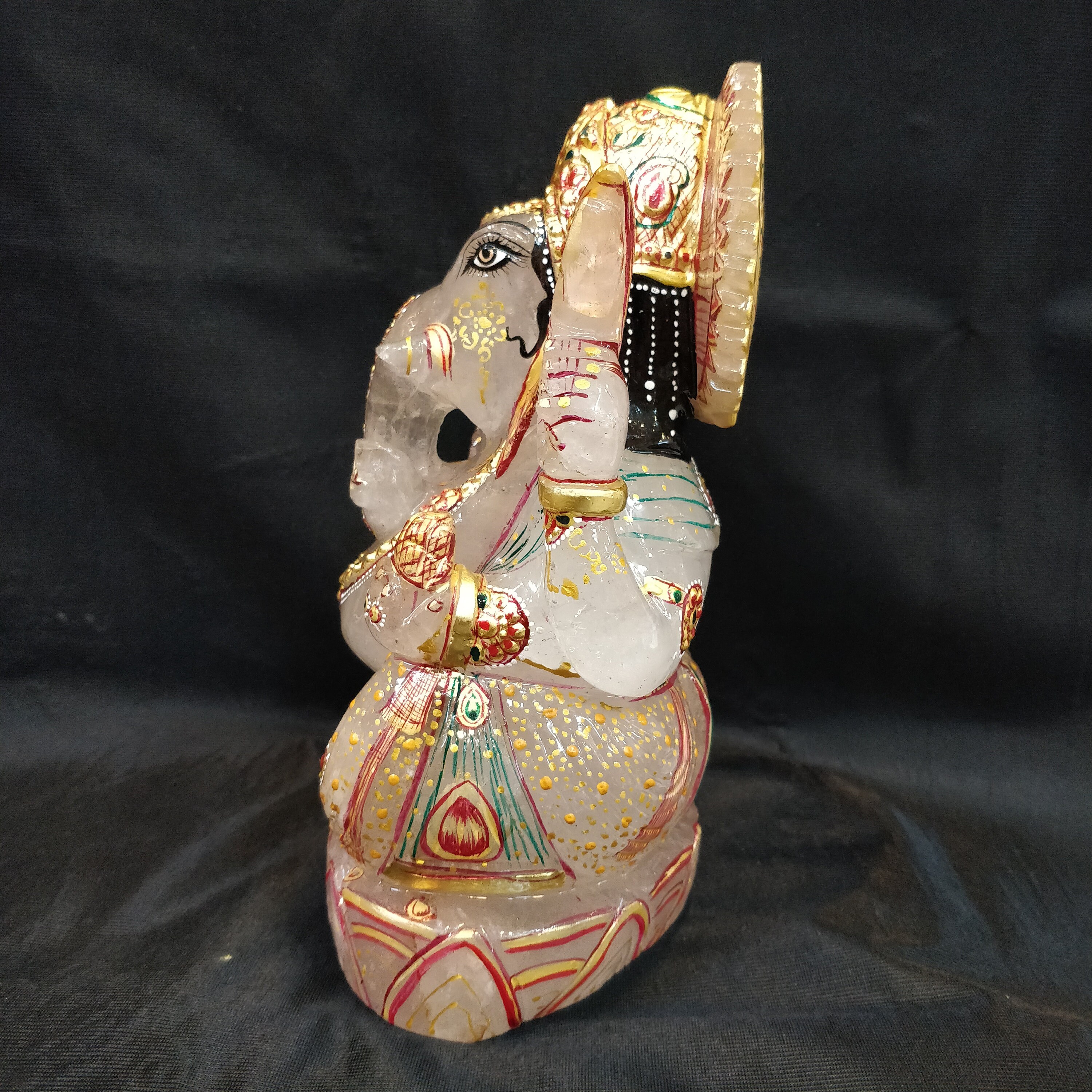 Crystal Quartz Ganesh Crystal Ganesh Natural Crystal - Etsy