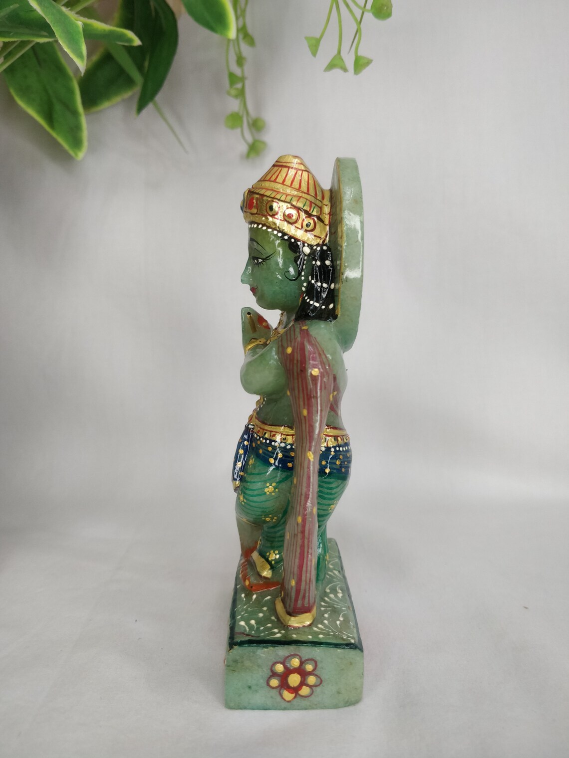 Jade Krishna Statue Lord Krishna Krishna Idol Lord Gopal - Etsy
