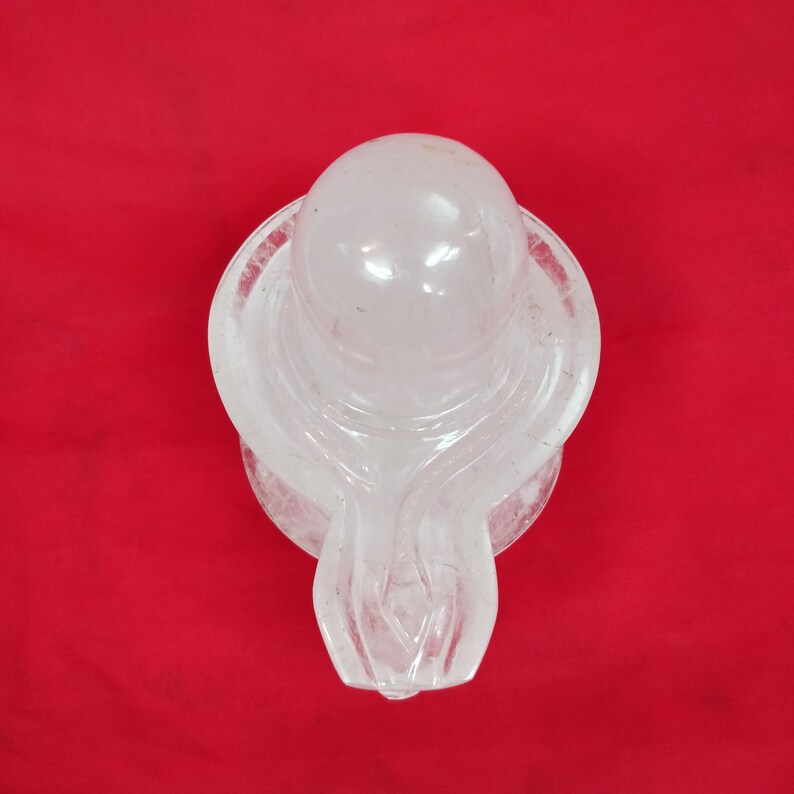 Crystal Shivling, Sphatik Shivalingam, Shivling, Clear Quartz Shivling ...