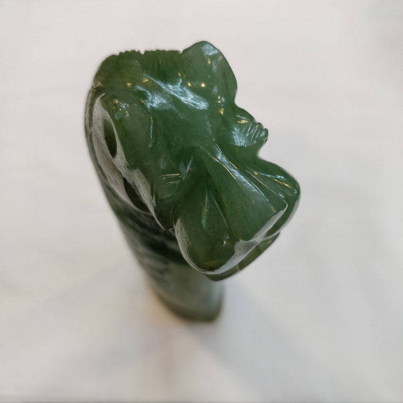 Jade Sword Handle, Jade Knife Handle, Jade Dagger, Lion Shape Dagger ...