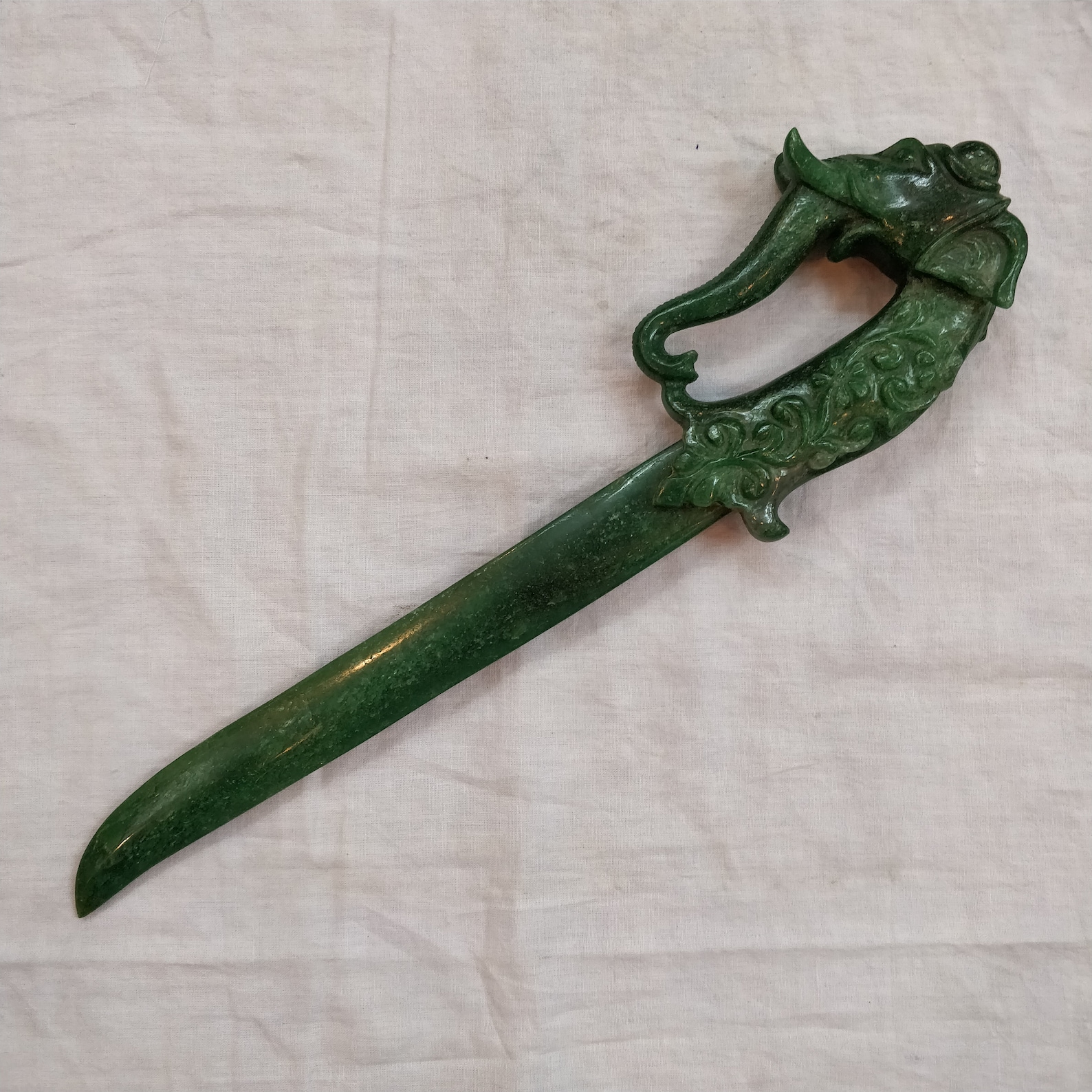 Jade Dagger, Jade Knife, Aventurine Knife, Mughal Style Dagger ...