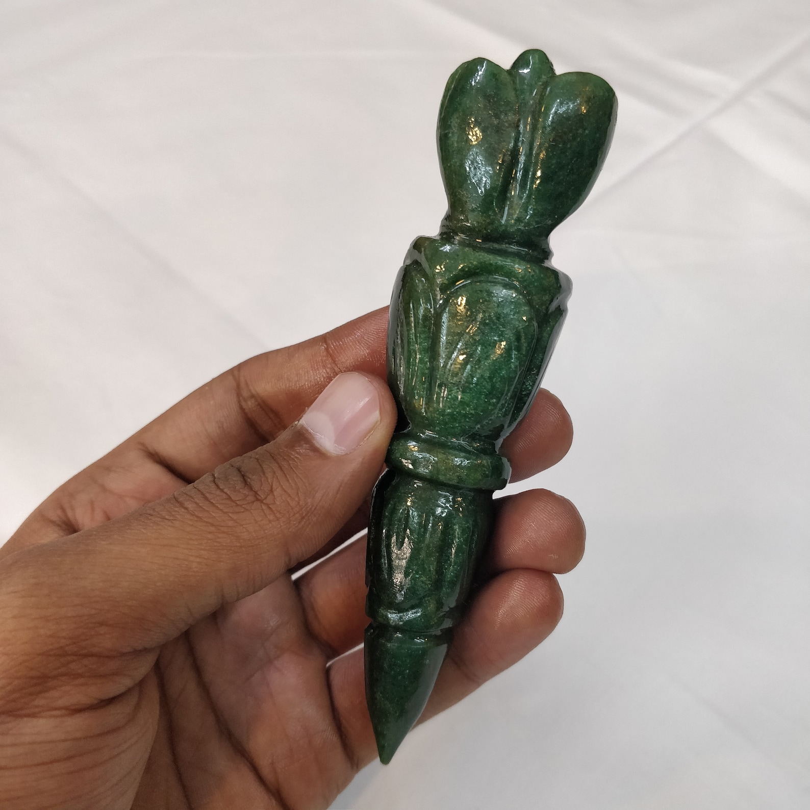 Green Jade Wand, Healing Wand, Divination Wand, Spiritual Wand ...