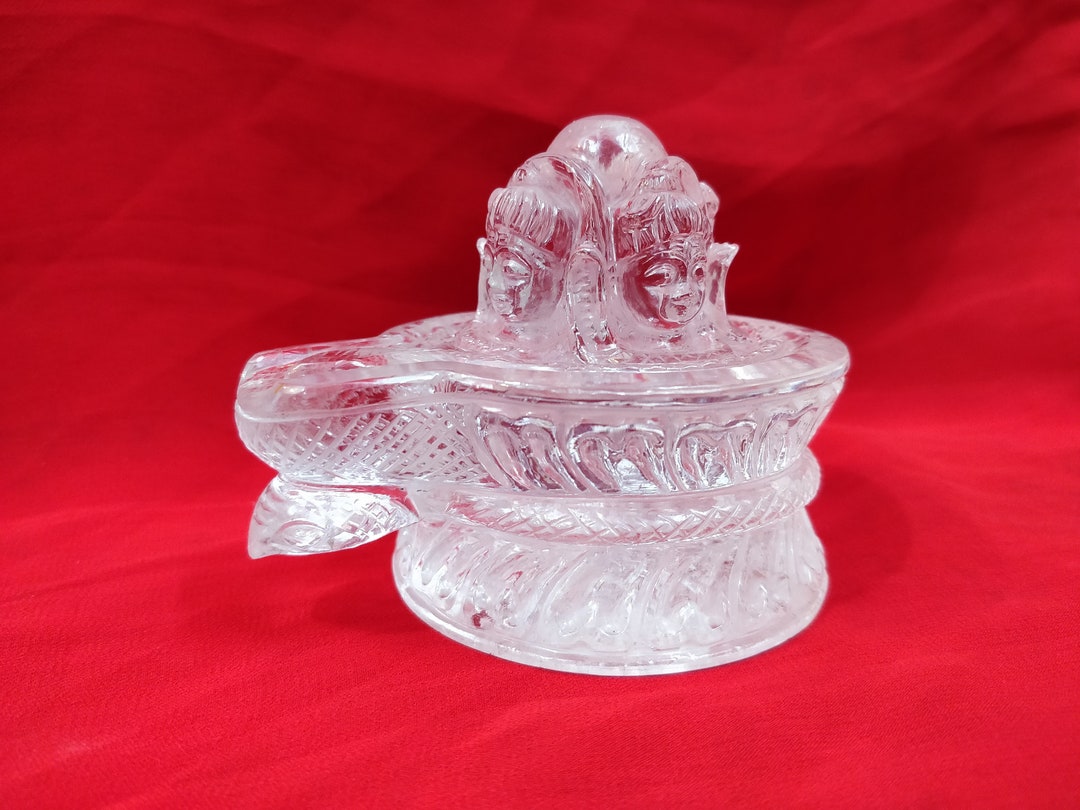 Sphatik Crystal Shivling, Panchmukhi Shivling, Five Face Shivling ...