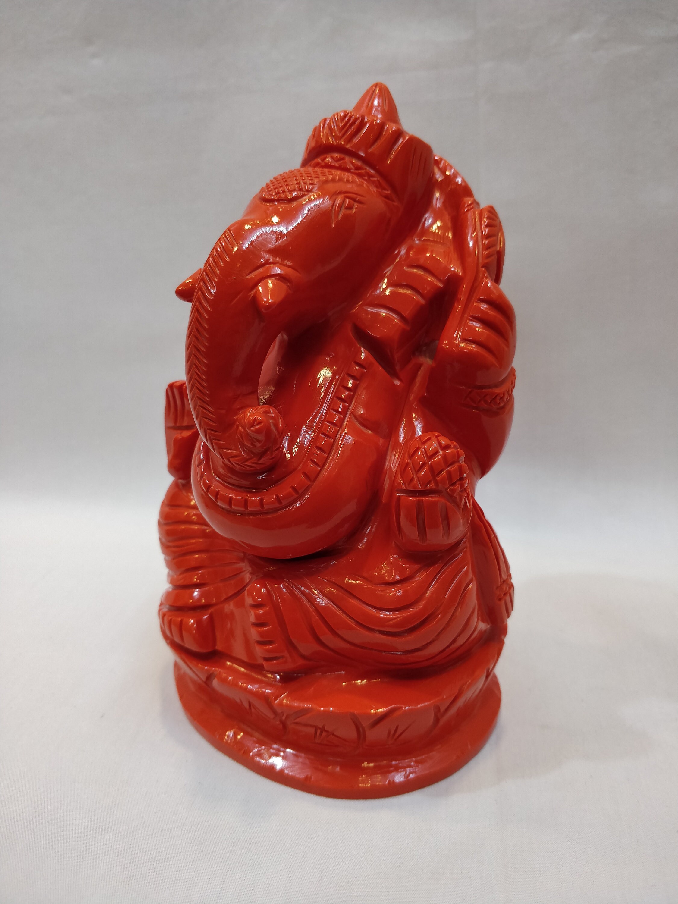 Red Coral Ganesh , Hydro Coral Ganesh , Stone Ganesh , Hindu God ...