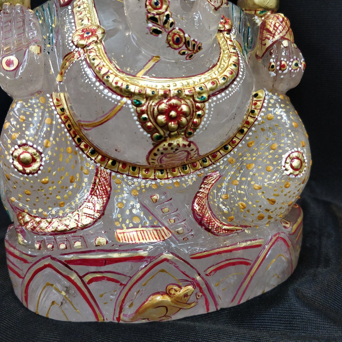 Crystal Quartz Ganesh Crystal Ganesh Natural Crystal - Etsy