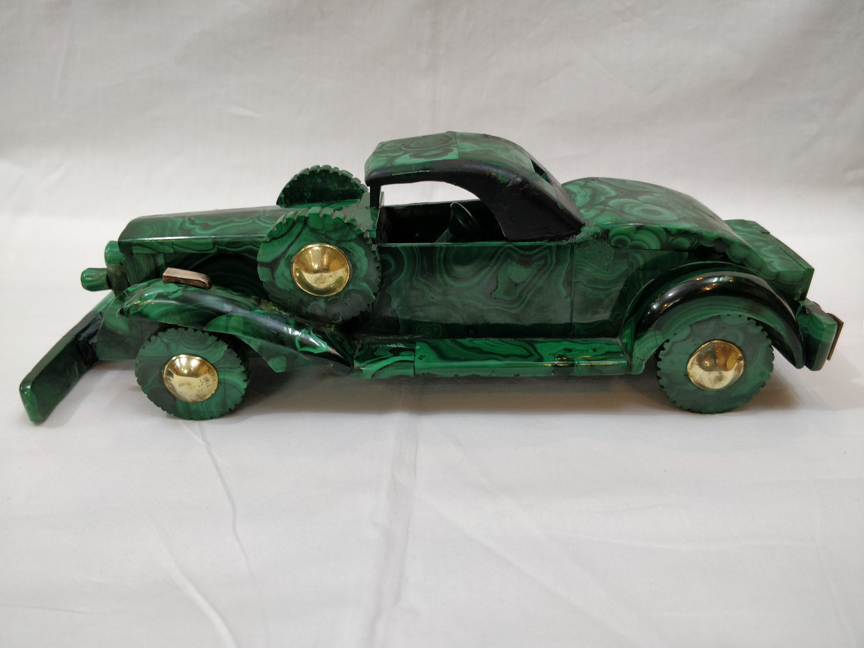 Malachite Rolls Royce, Vintage Rolls Royce, Gemstone Car Model, Vintage ...