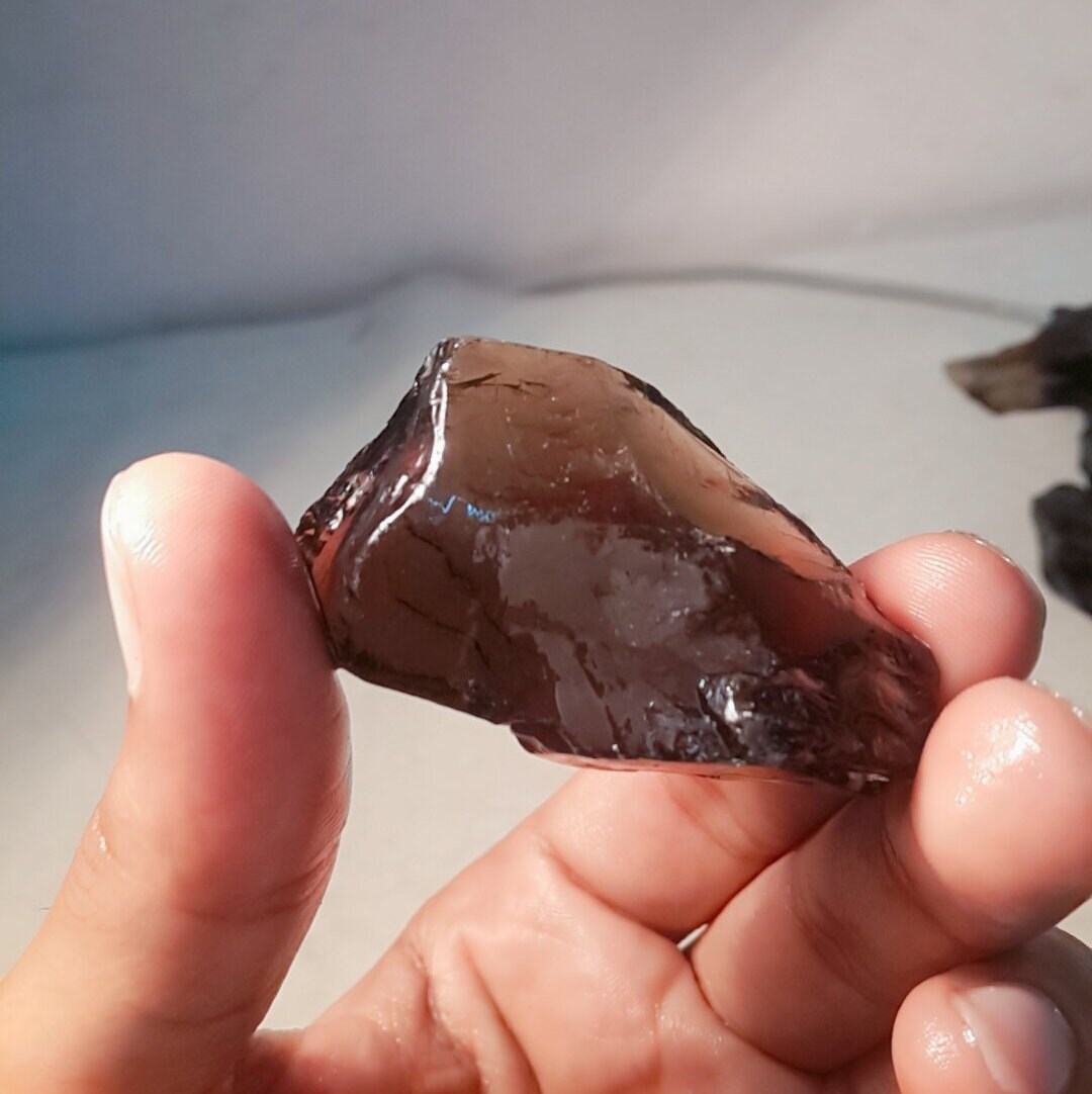 Smoky Crystal Smoky Quartz Gemstone Smoky Quartz Rough Raw | Etsy