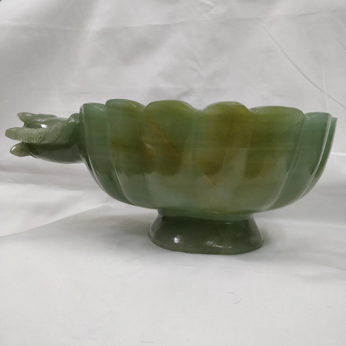 Jade Stone Bowl Gemstone Bowl Offering Bowl Crystal Bowl - Etsy
