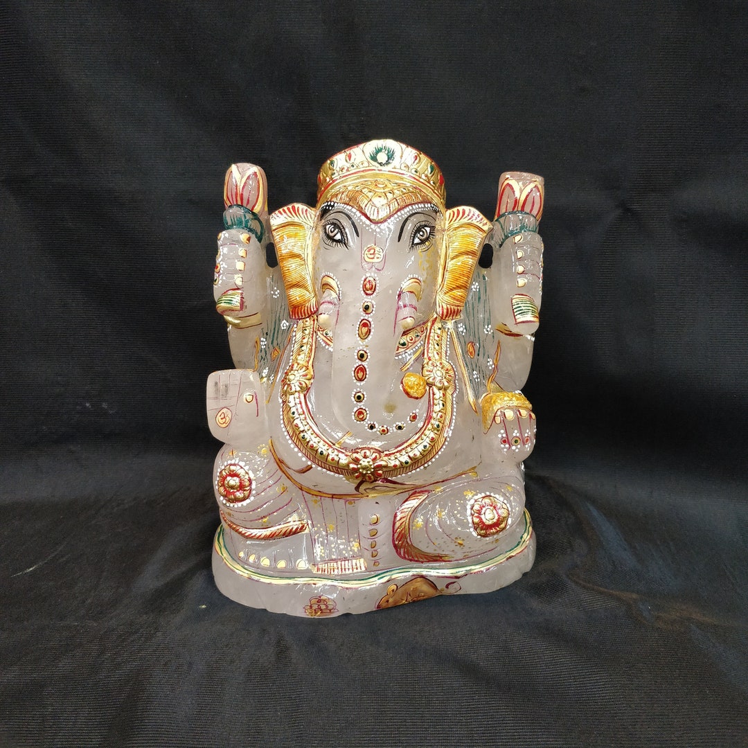 Crystal Ganesha, Crystal Ganpati, Gemstone Ganesha, Hindu God Ganesha ...