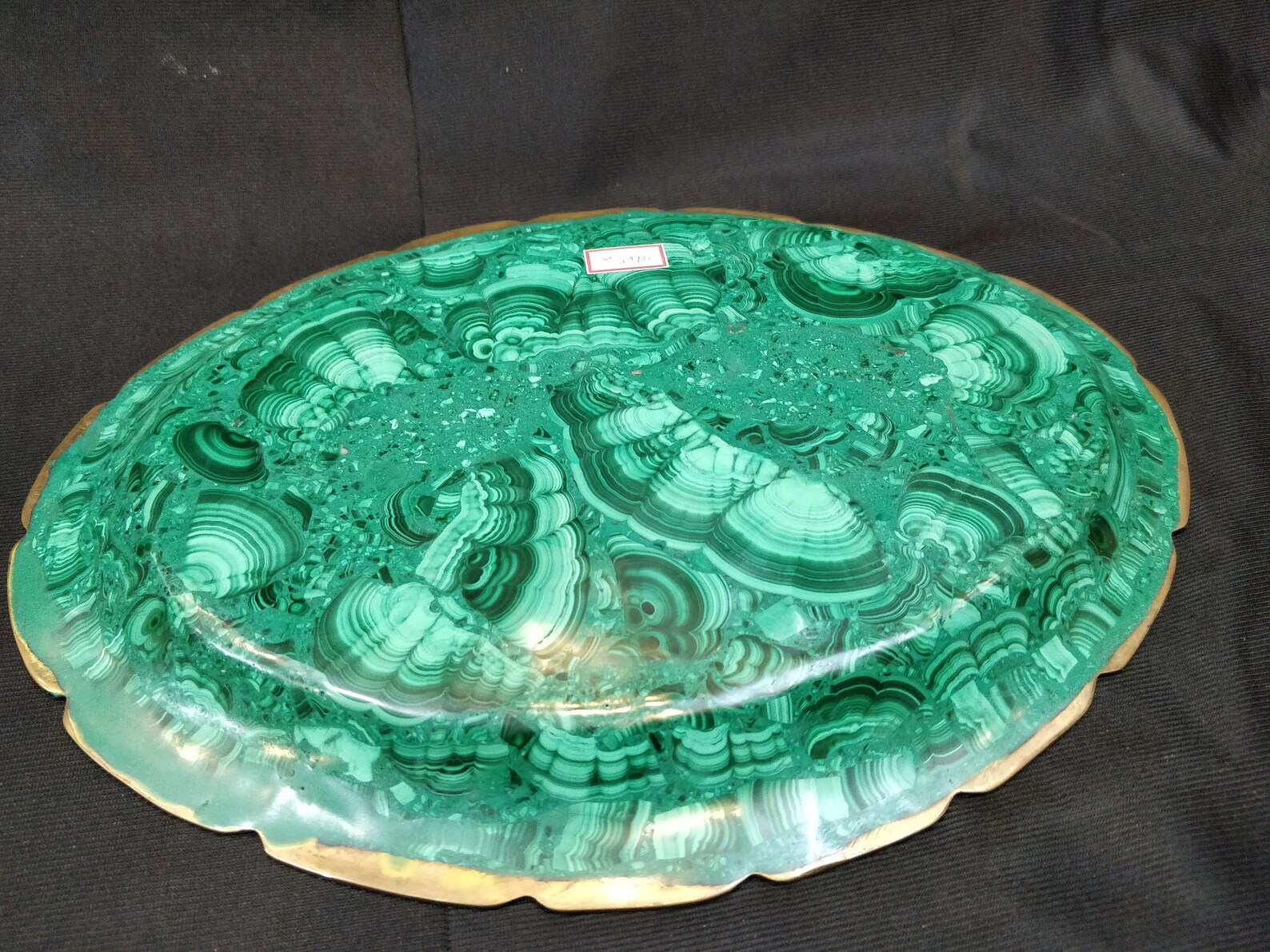 Malachite Wall Plate Pietra Dura Malachite Crystal - Etsy Canada