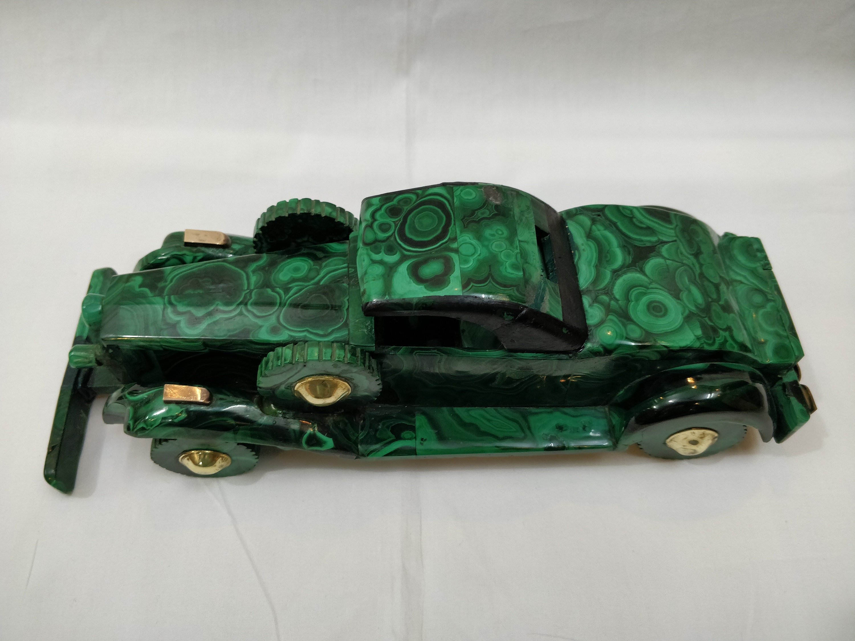 Malachite Rolls Royce, Vintage Rolls Royce, Gemstone Car Model, Vintage ...