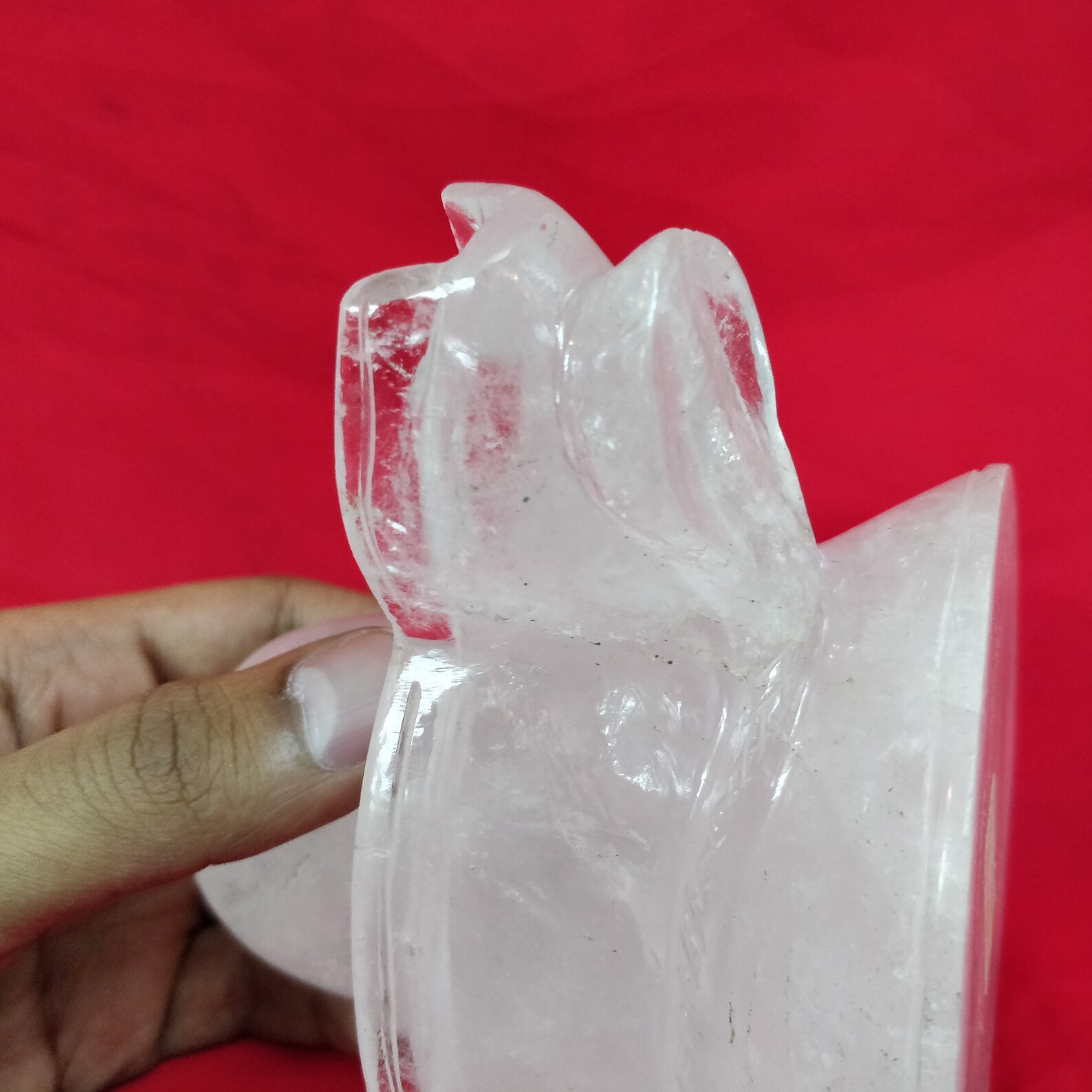 Crystal Shivling, Sphatik Shivalingam, Shivling, Clear Quartz Shivling ...