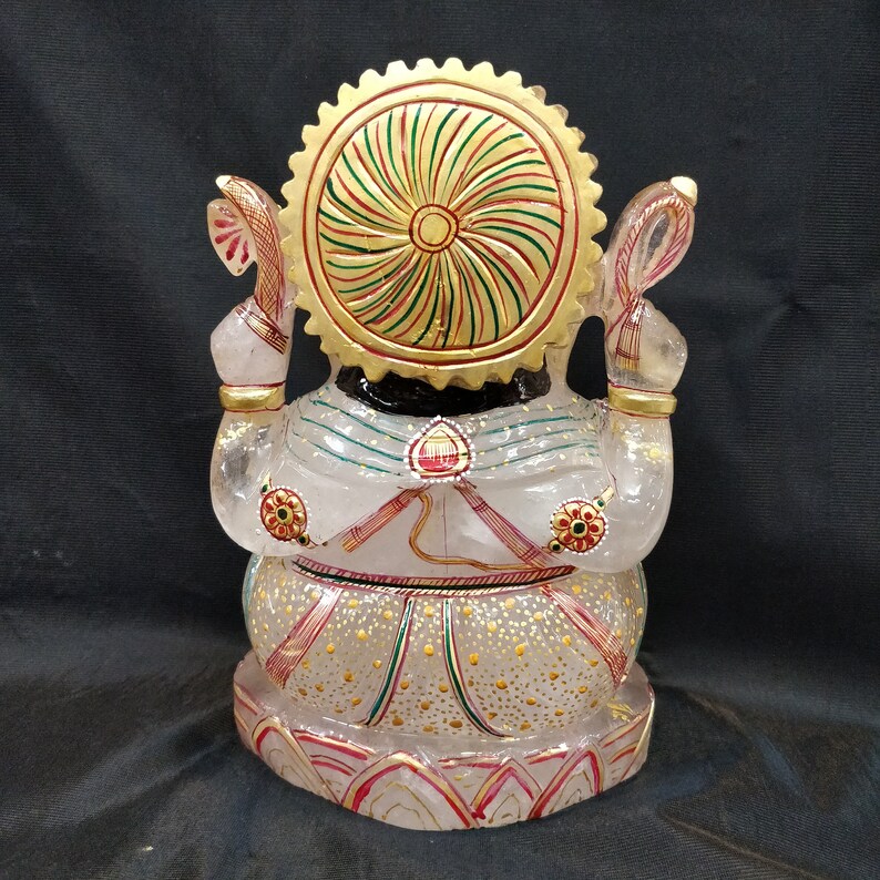 Crystal Quartz Ganesh Crystal Ganesh Natural Crystal - Etsy