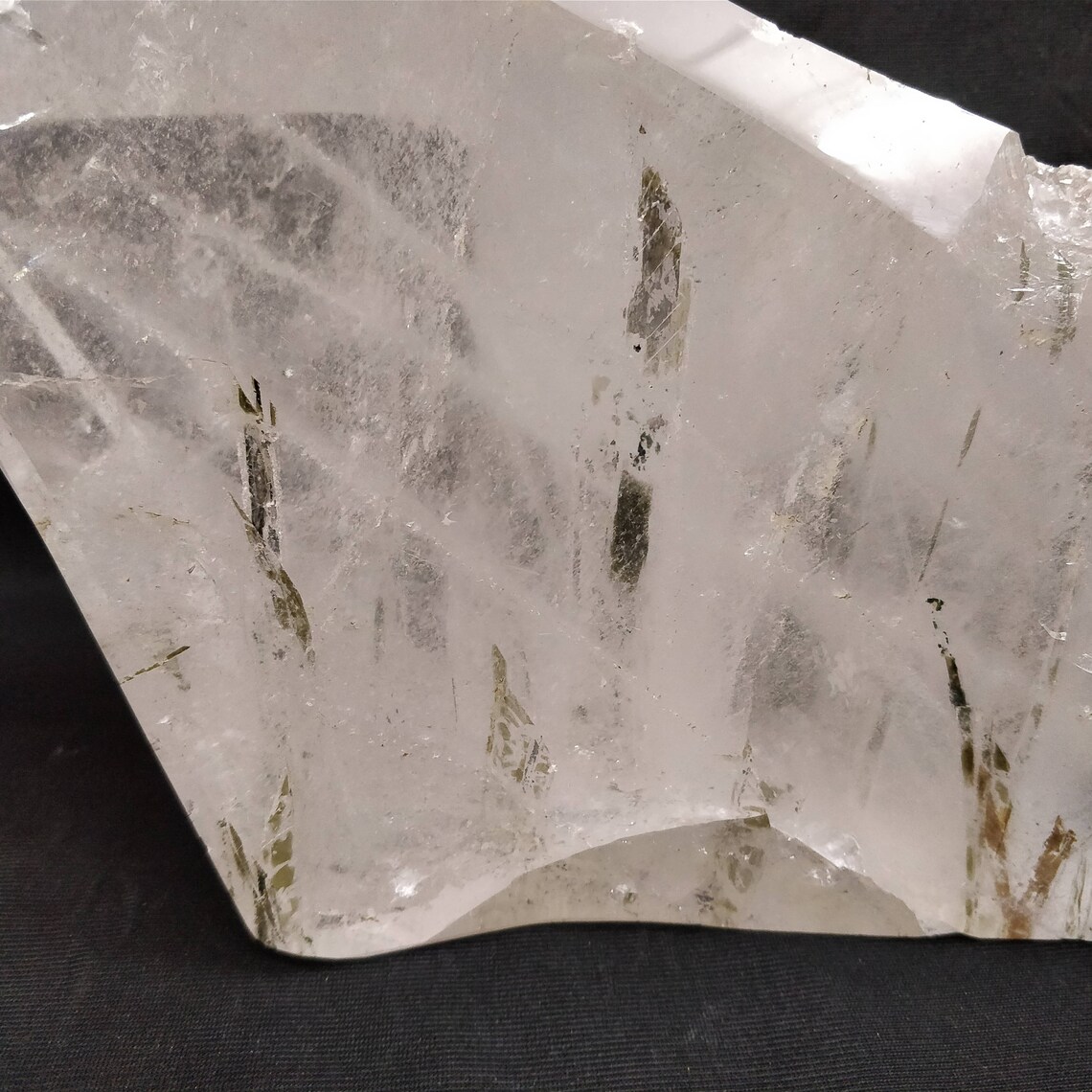 Black Rutile, Rutile Specimen, Black Rutilated Quartz, Rutile Gemstone ...