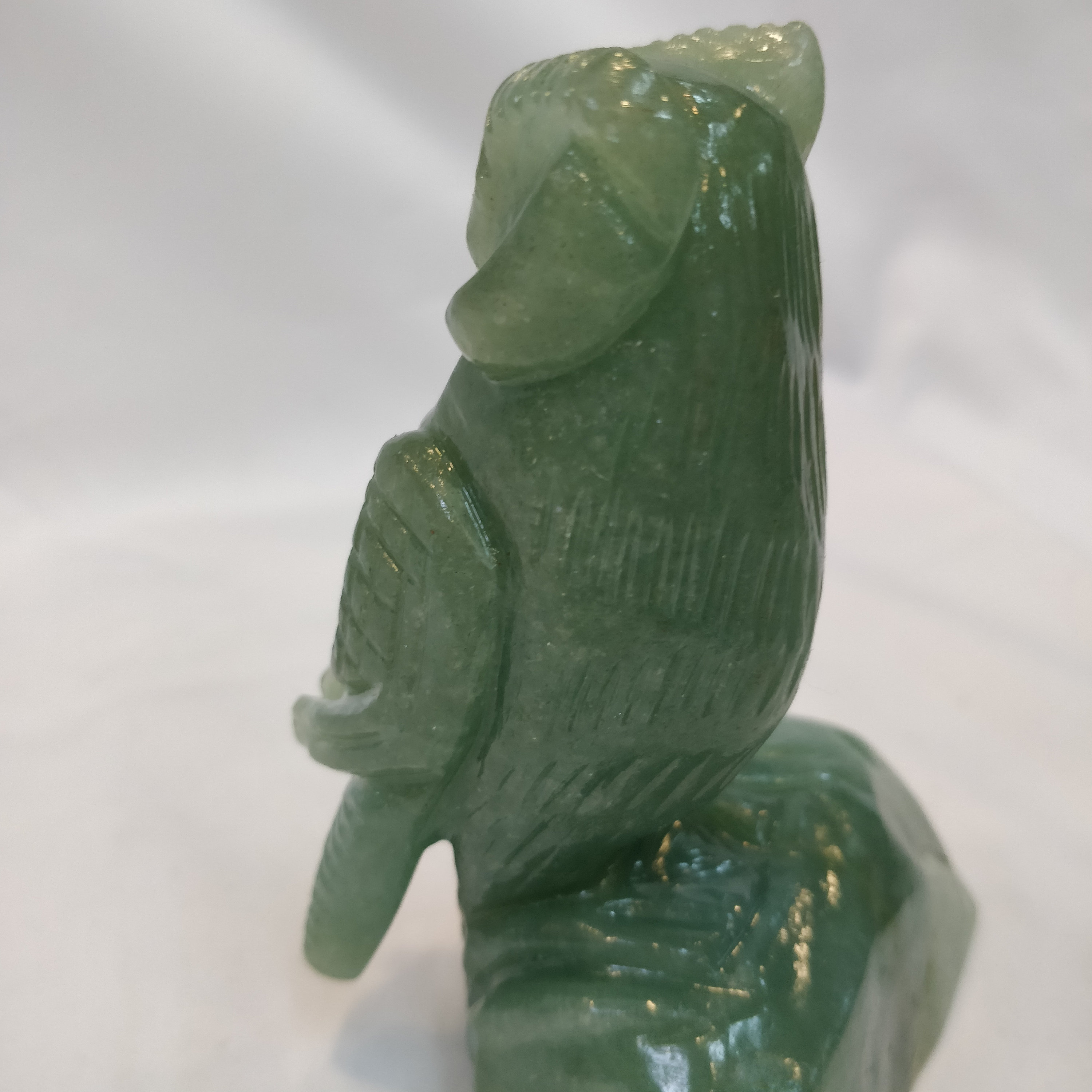 Jade Owl - Owl Statues - Owl Figurines - Bird Figurines - Bird Statues ...