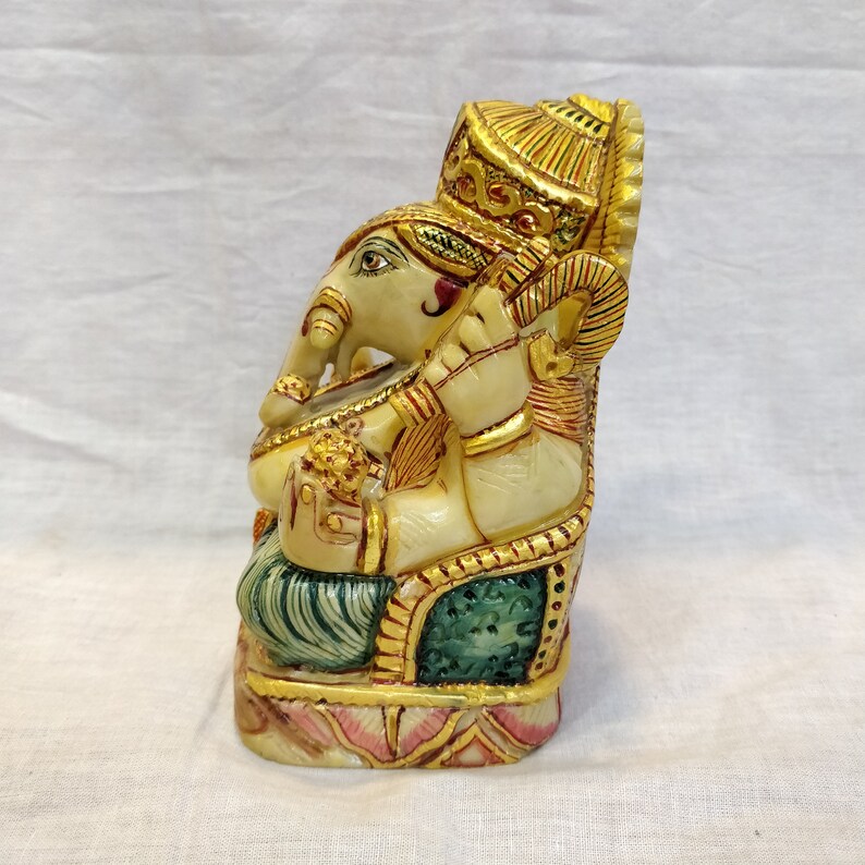 Serpentine Stone Ganesha Gemstone God Idols Hindu God - Etsy