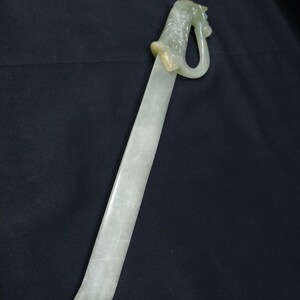 Jade Dagger, Jade Knife, Jade Sword, Green Aventurine Knife, Mughal ...