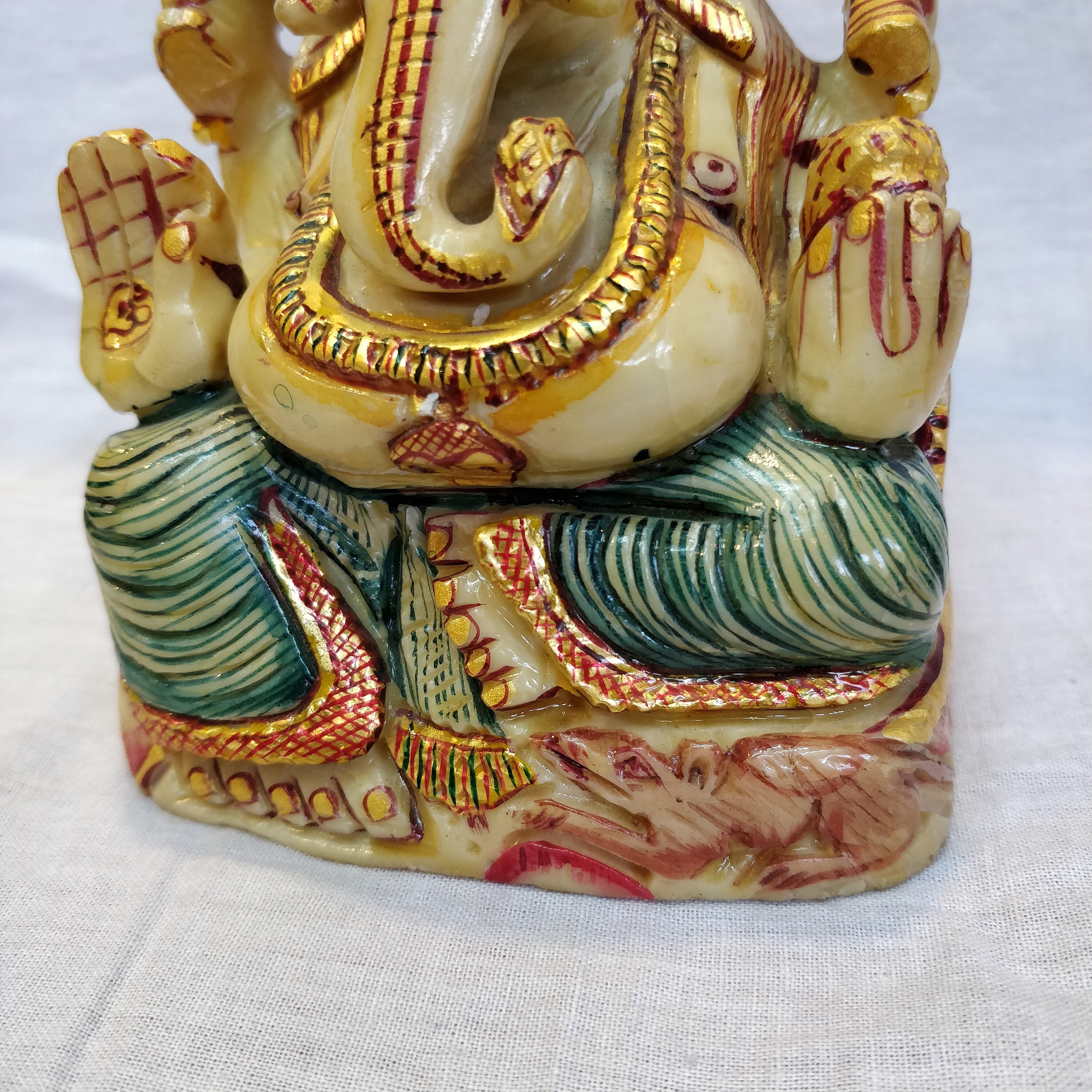 Serpentine Stone Ganesha Gemstone God Idols Hindu God - Etsy