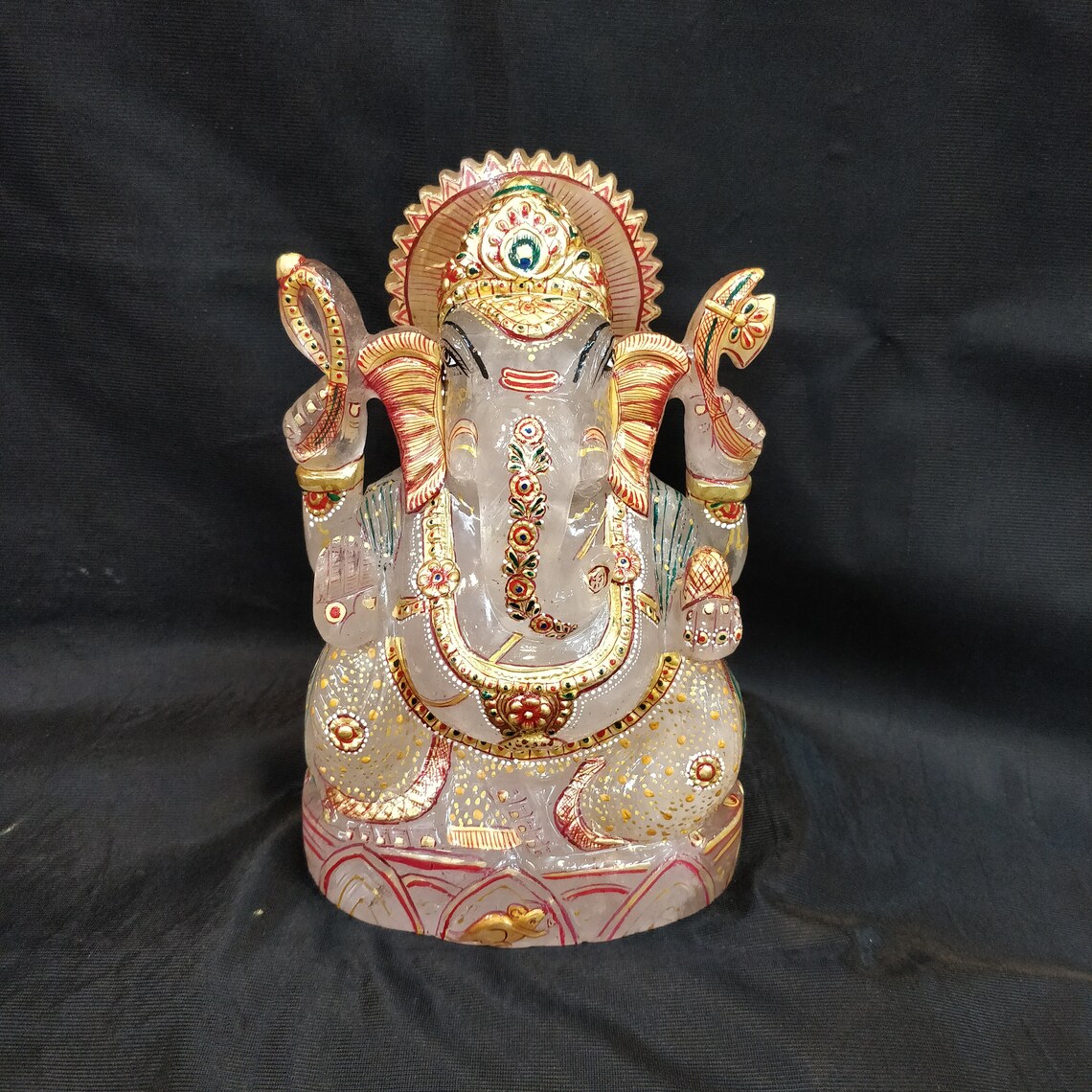 Crystal Quartz Ganesh Crystal Ganesh Natural Crystal - Etsy