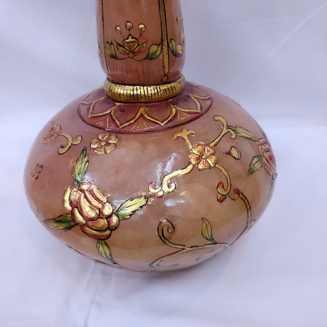 Rose quartz Flower pot Rose quartz Flower vase Home | Etsy