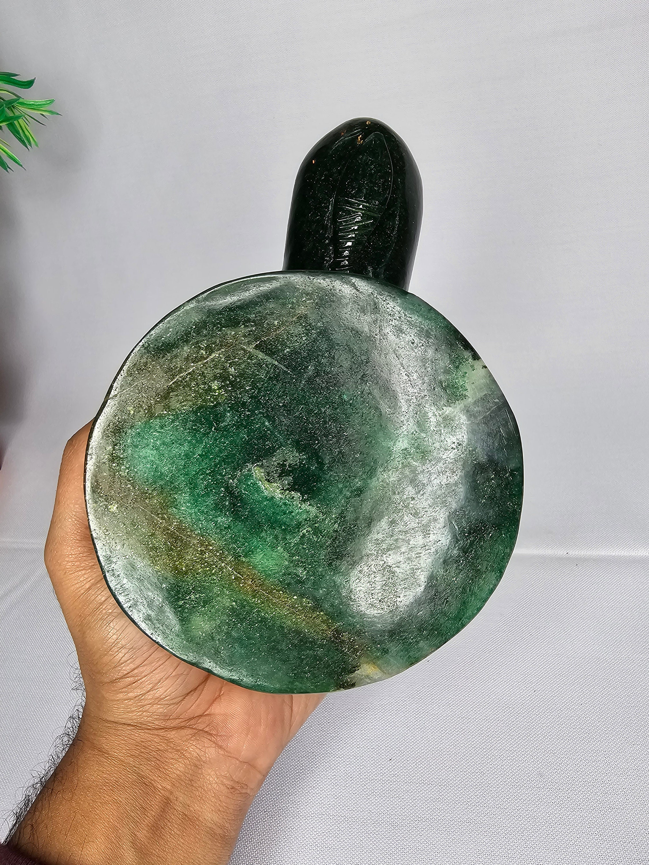 Green Jade Shiva Family Statue, Shiv Parivar, Shiva Family for Home ...