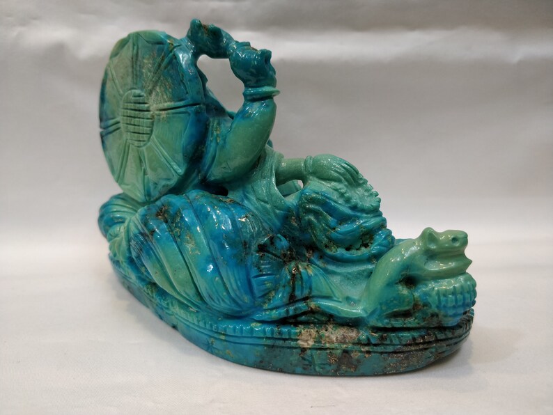 Turquoise Ganesha, Turquoise Carving, Gemstone Ganesh, Ganesh Statue ...