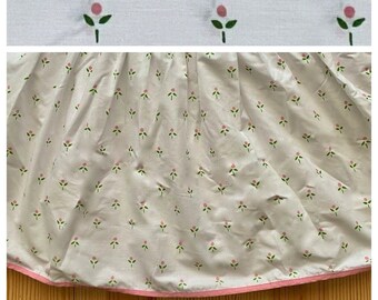 Pink Dust Ruffle | Etsy