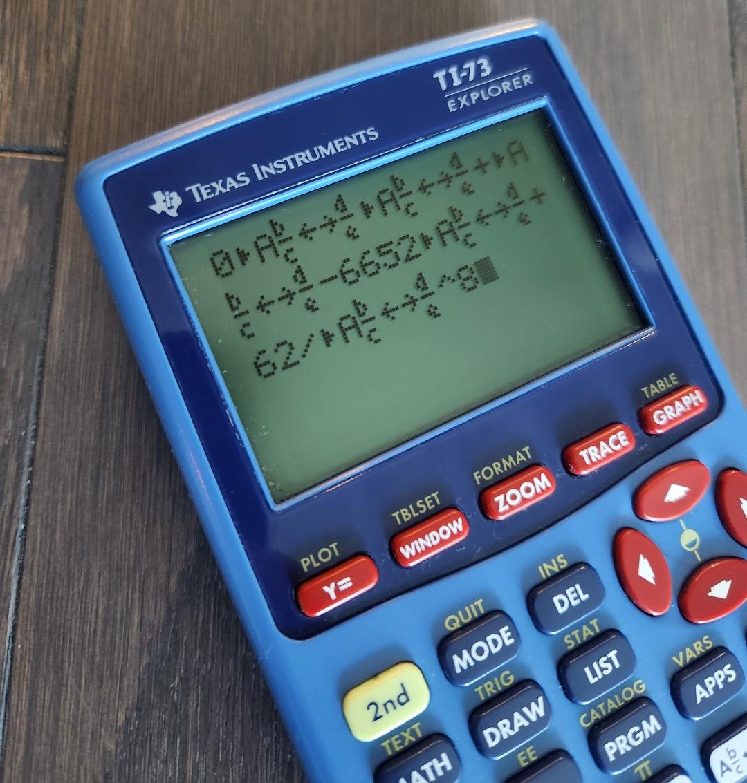TI-73 Explorer Graphing Calculator Texas Instruments - Etsy