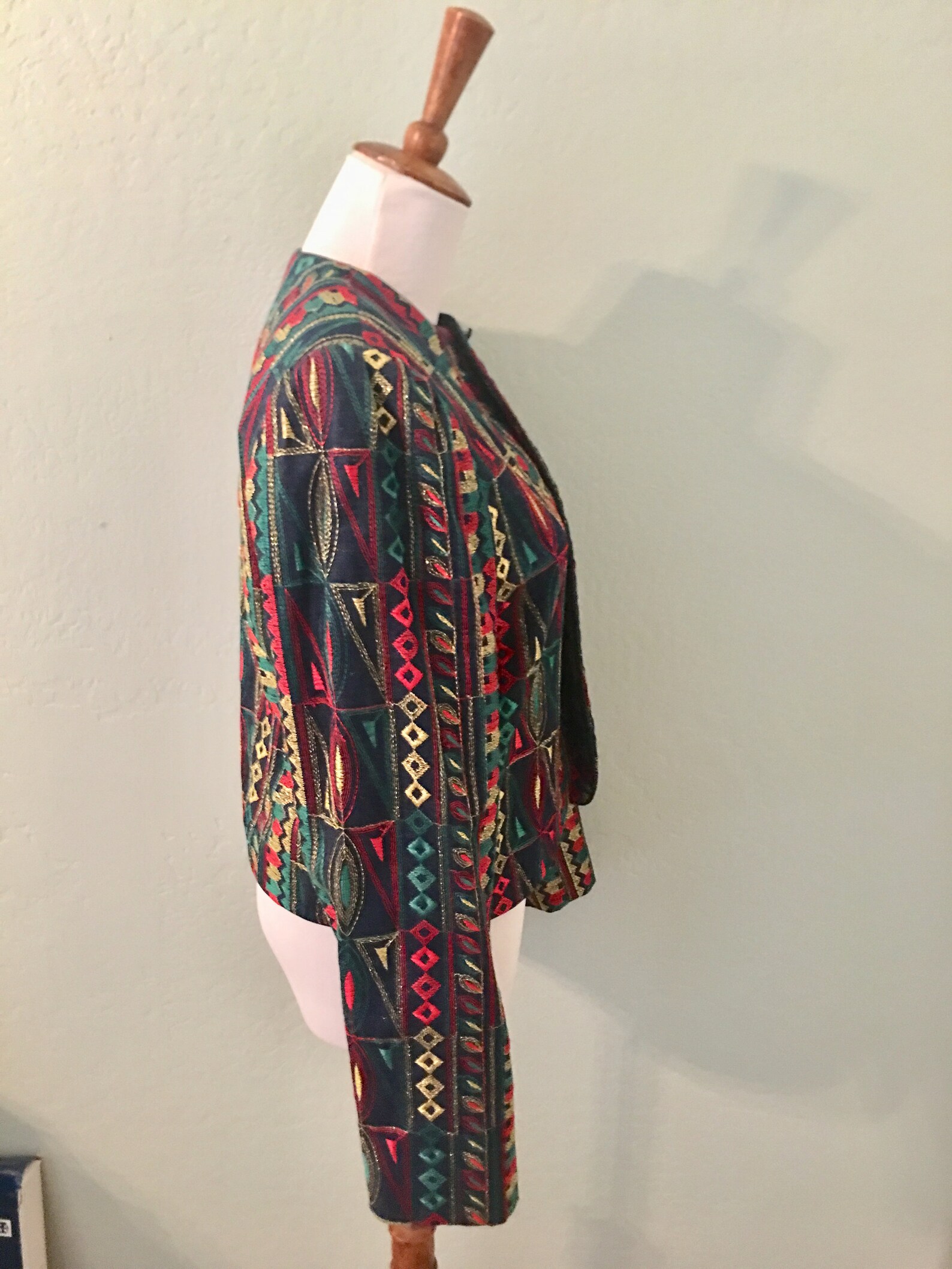 Vintage Jim Heilman Embroidered Jacket - Etsy