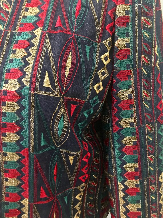 Vintage Jim Heilman Embroidered Jacket - Gem