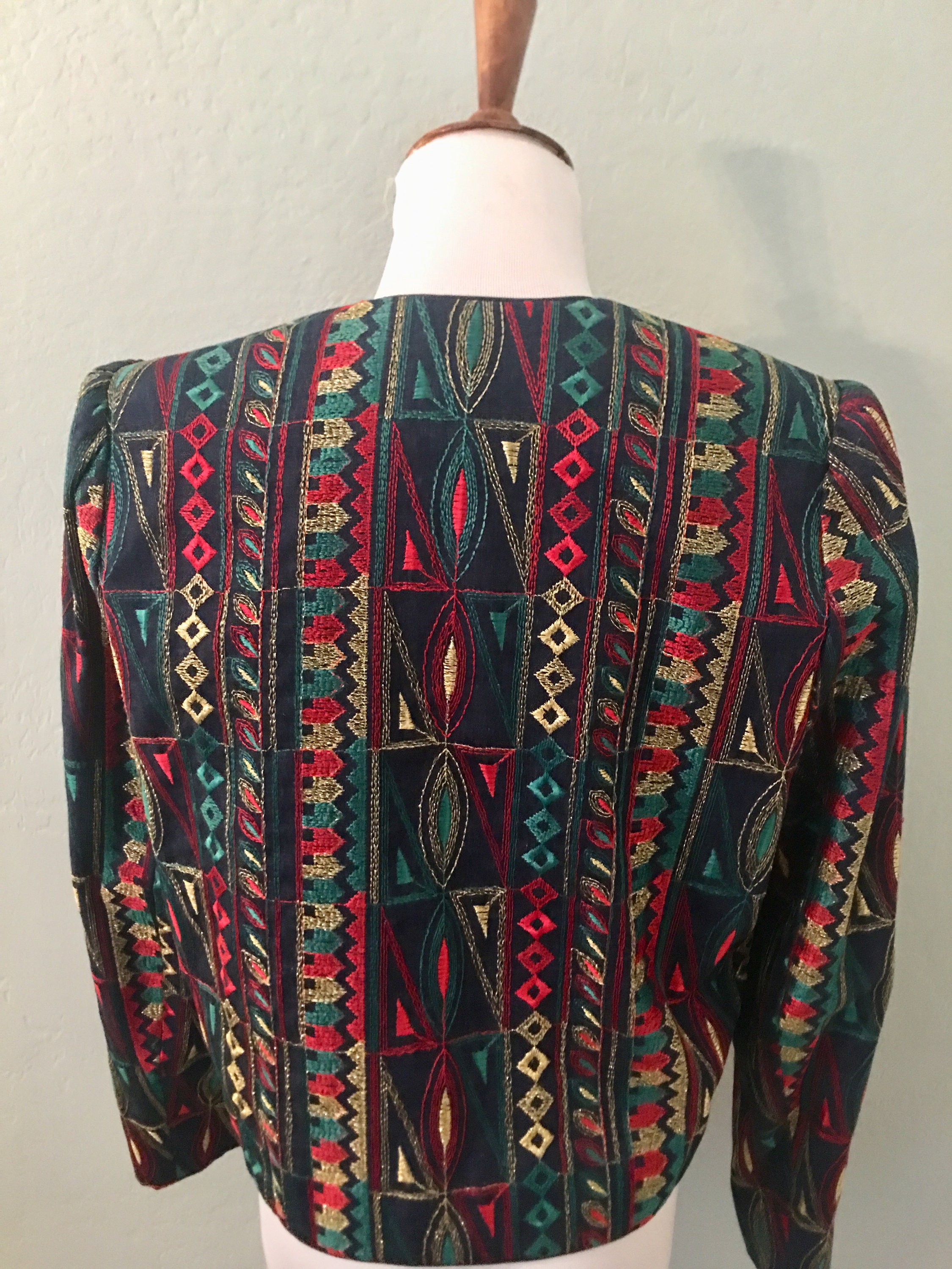 Vintage Jim Heilman Embroidered Jacket - Etsy