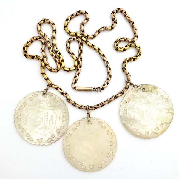 Antique Chinese Mother of Pearl Gaming Chips - Etsy