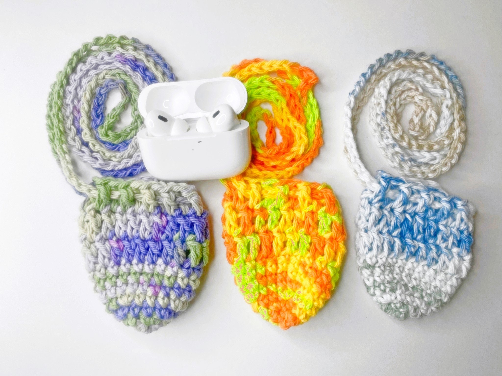 Airpods Crochet Pouch Pattern Crochet Ditty Pouch Crochet AirPod Case ...