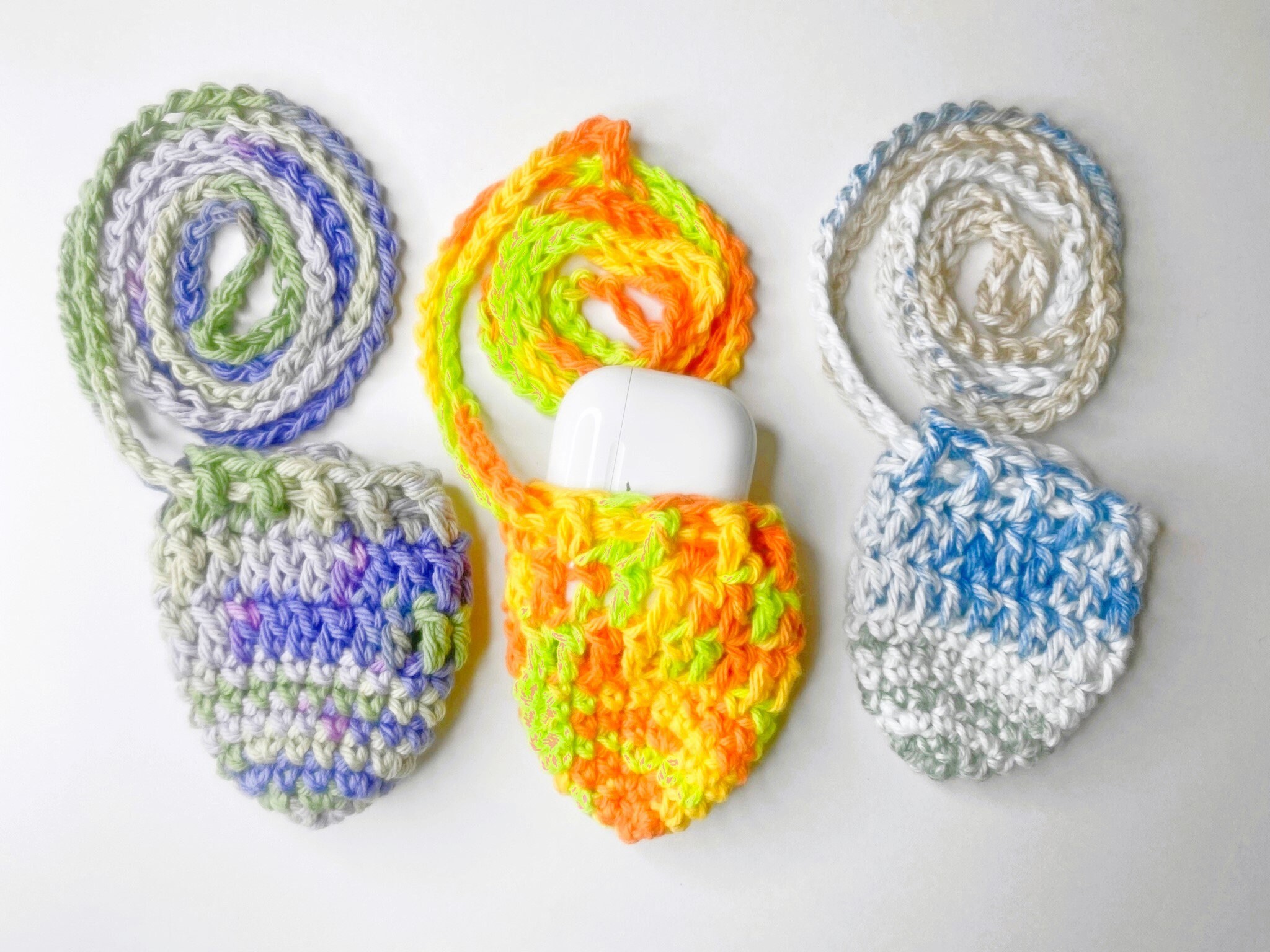 Airpods Crochet Pouch Pattern Crochet Ditty Pouch Crochet AirPod Case ...
