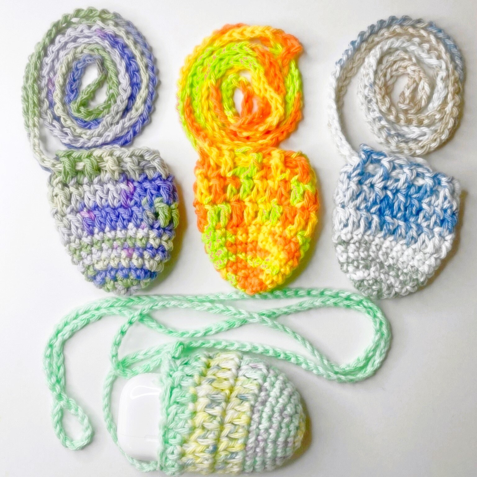 Airpods Crochet Pouch Pattern Crochet Ditty Pouch Crochet AirPod Case ...