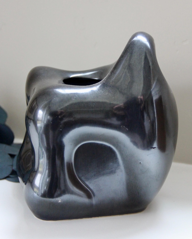 Vintage Vohann Designs Abstract Ceramic Tissue Box Holder - Etsy