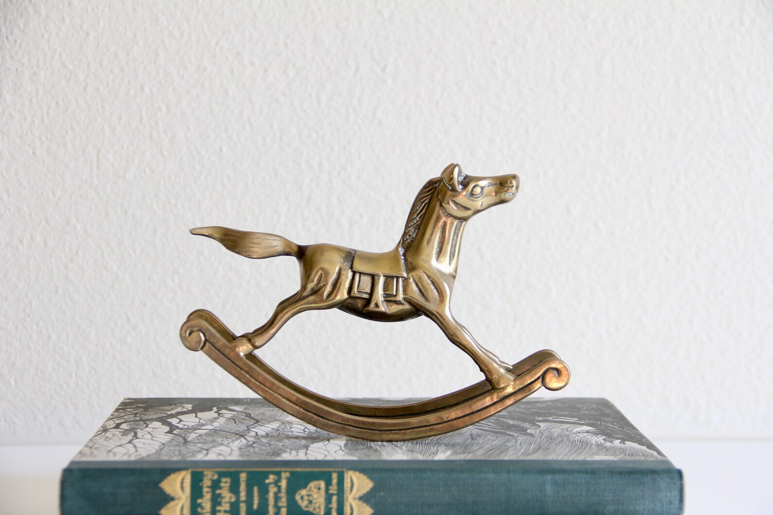 Solid brass rocking horse Brass horse figurine Rocking horse | Etsy