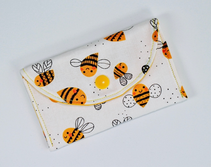 Bumble Bee Business Card Case - Bee Gift Card Holder - Card Case ...