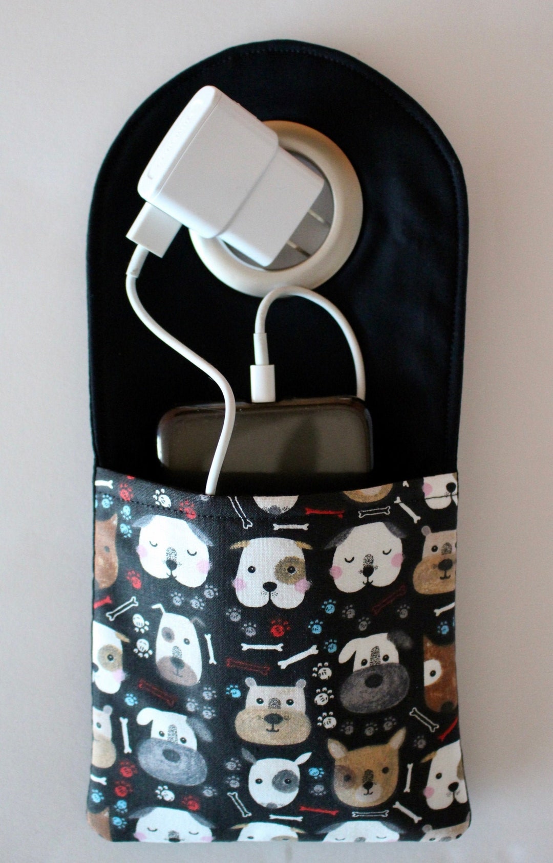 Puppy Lovers Cell Phone Charging Station - Docking Station - Phone Wall ...