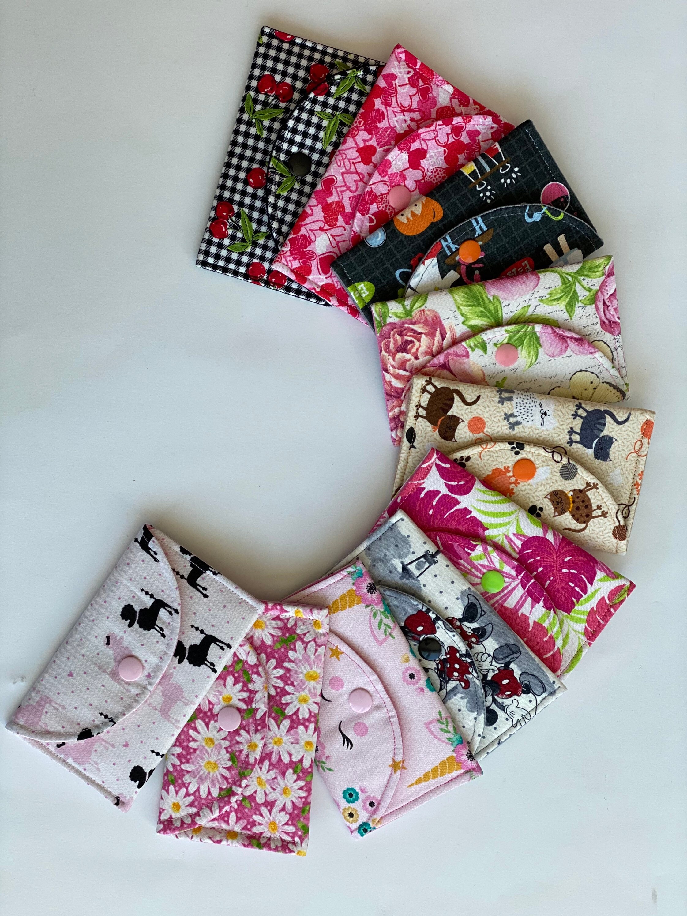 Cats Card Case Kitties Business Card Holder Gift Card - Etsy