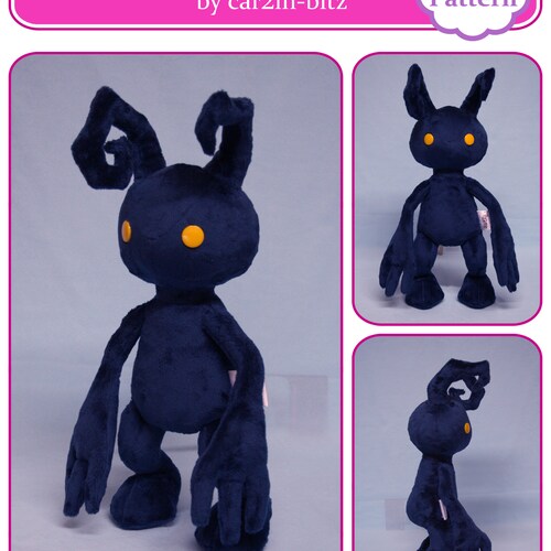 Shadow Plush Digital Pattern Sewing Tutorial - Etsy