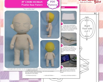 Plushie Base Pattern | Etsy