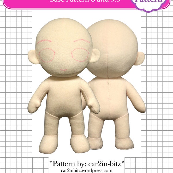 Chibi Plush Pattern - Etsy