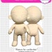 UPDATED -- DIGITAL Chibi Human Plushie Sewing Pattern - Etsy