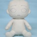 UPDATED DIGITAL 7 and 16 Inch Sitting Chibi Plushie Sewing Pattern - Etsy