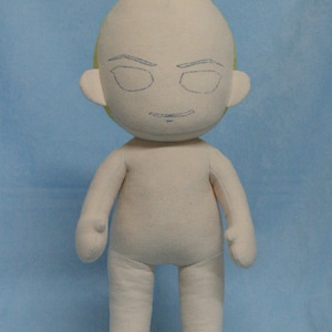 UPDATED PATTERN -- 10 & 15 Inch Chibi Plushie Base Pattern - Sewing ...