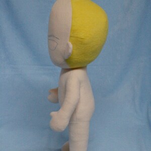 UPDATED PATTERN -- 10 & 15 Inch Chibi Plushie Base Pattern - Sewing ...