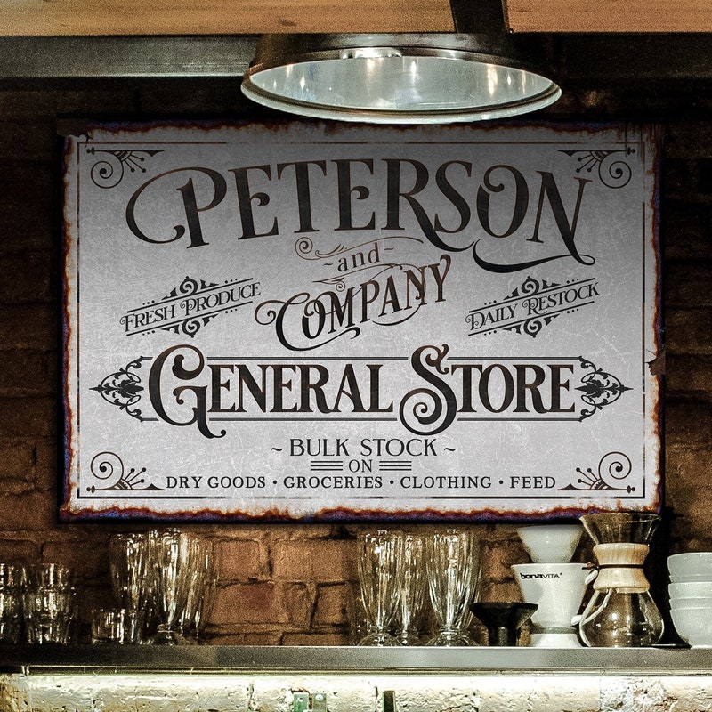General Store Sign - Etsy