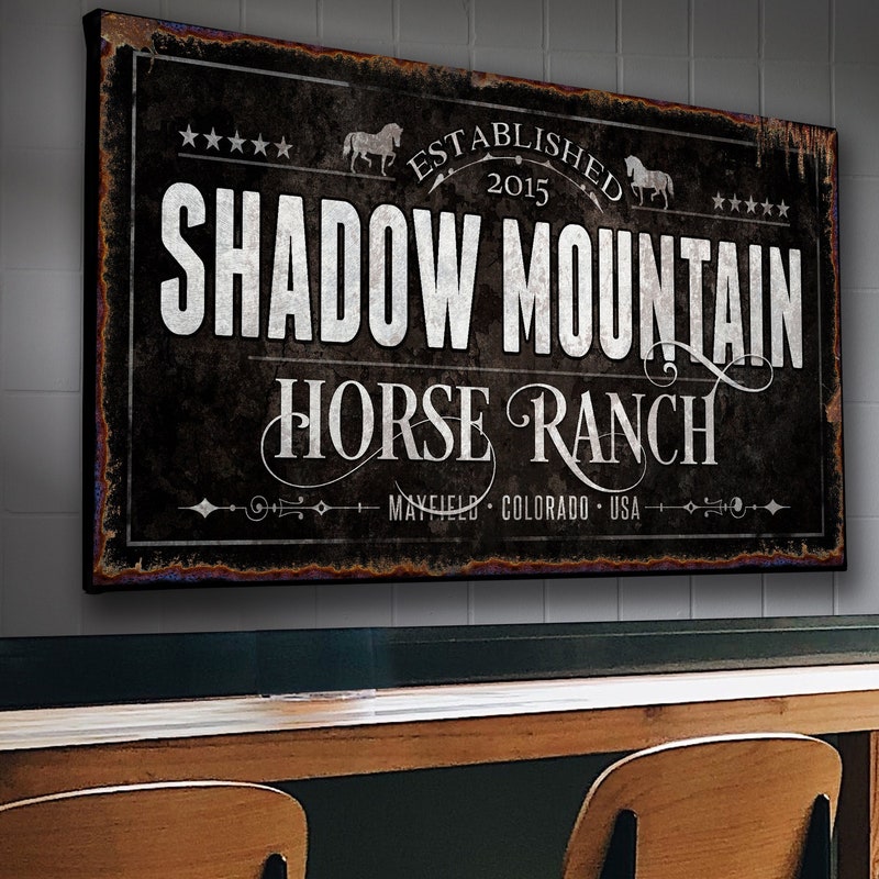 Ranch Sign - Etsy