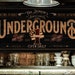 Underground Bar Sign | Family Bar Sign | Distressed Wood Grain ...
